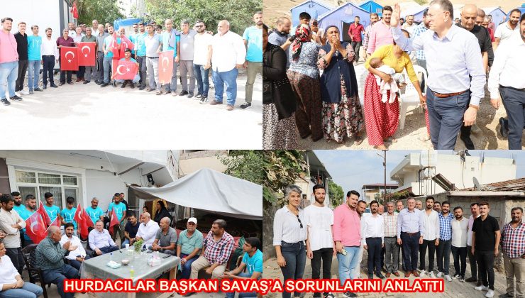 HURDACILAR BAŞKAN SAVAŞ’A SORUNLARINI ANLATTI - Hatay Büyükşehir Gazetesi